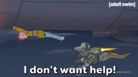 Dont Want Help GIFs - Find & Share on GIPHY