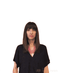 Raises Hand Animated Gif