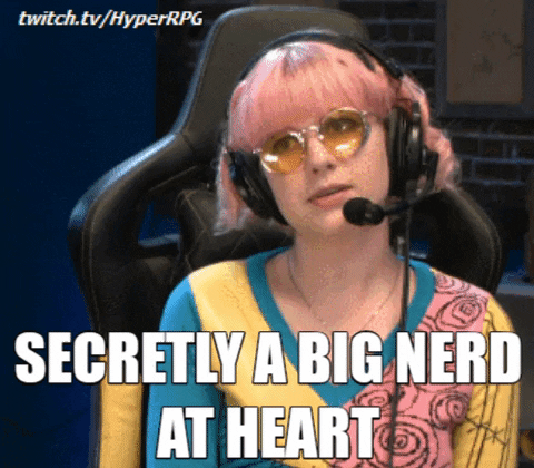 Secretly A Big Nerd At Heart GIFs - Get the best GIF on GIPHY