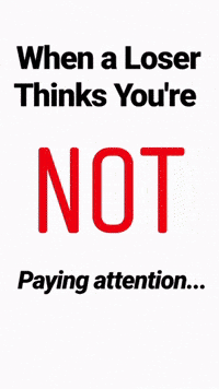 Not Paying Attention Gif