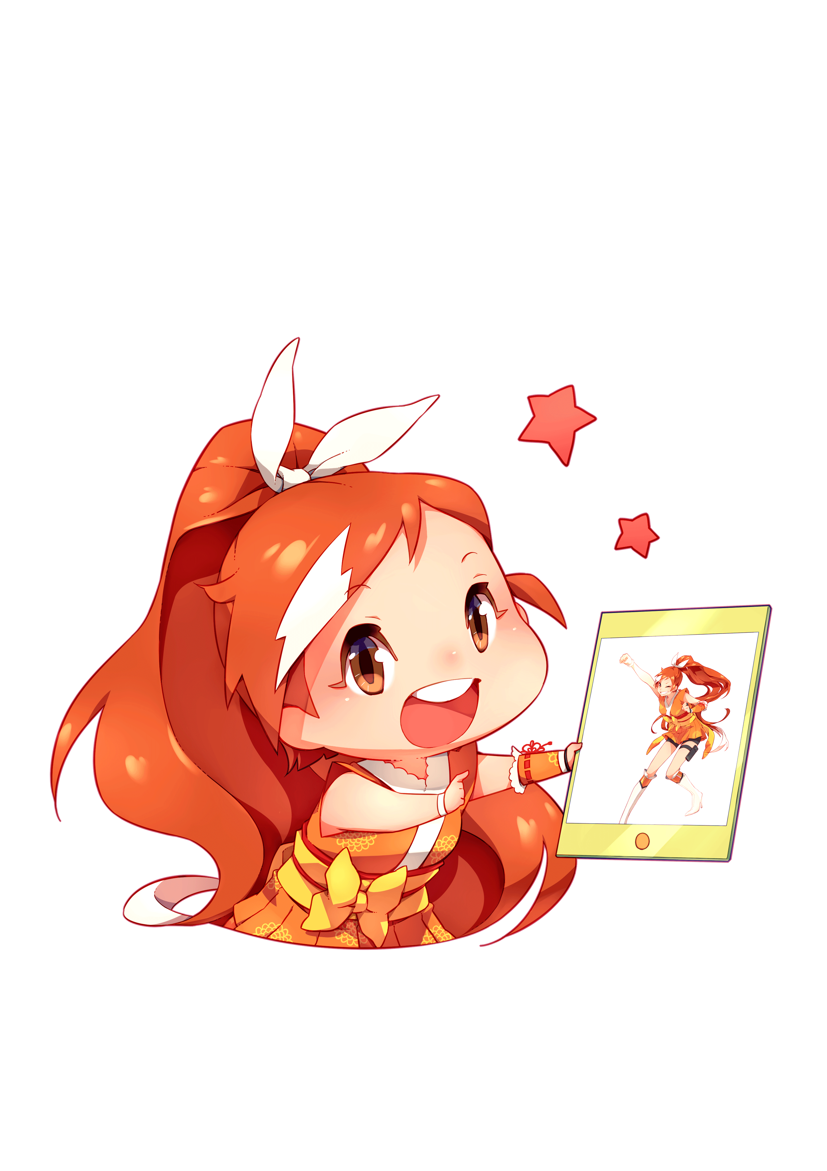 Happy Star Sticker by Crunchyroll for iOS & Android | GIPHY