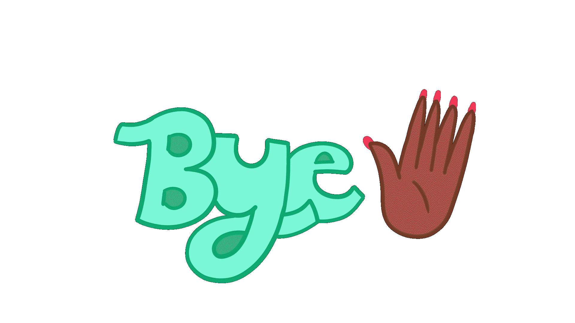 Get Out Goodbye Sticker for iOS & Android | GIPHY