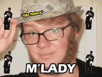 Neckbeard Fedora Gif