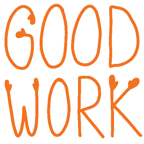 Work Good Job Sticker by Daniela Nachtigall for iOS & Android | GIPHY