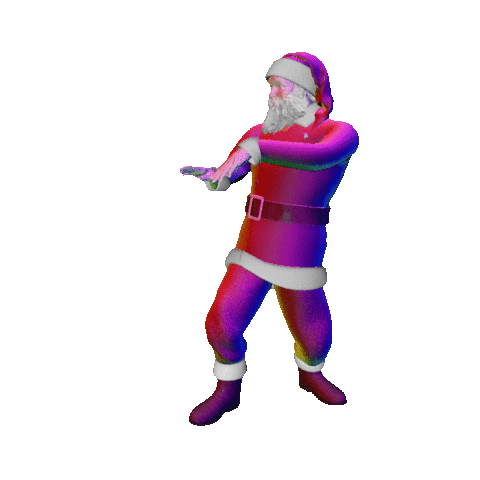 Dancing Santa Animated Gif