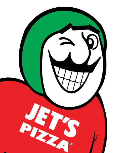 Wink Jets Sticker by Jet's Pizza for iOS & Android | GIPHY