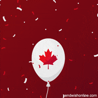 Canadian Flag Waving Gif