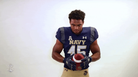 College Football Go Navy GIF by Navy Athletics - Find & Share on GIPHY