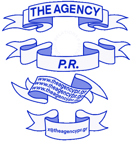 Public Relations Logo Sticker by The Agency PR for iOS & Android | GIPHY