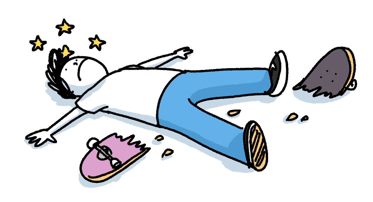 Tired Fall Sticker by Henry Jones for iOS & Android | GIPHY