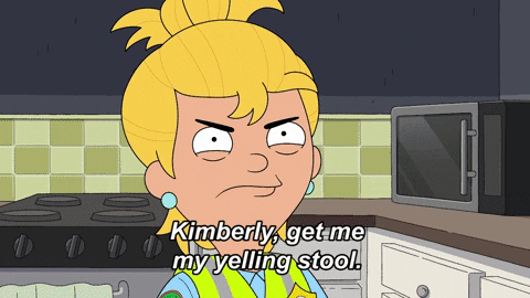 Yelling-stool GIFs - Get the best GIF on GIPHY