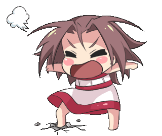 Angry Stomp Sticker by Jin for iOS & Android | GIPHY