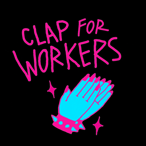 Cheer For Workers GIFs - Get the best GIF on GIPHY