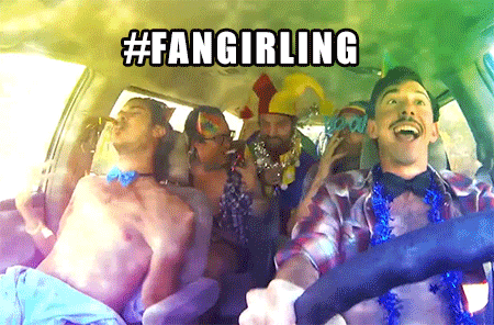 Fangirling Crying Gif