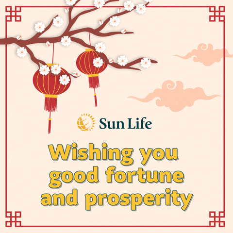 Chinese New Year Prosperity GIF by Sun Life Malaysia - Find & Share on ...