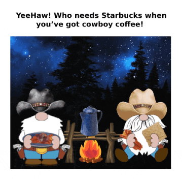 Cowboy-coffee GIFs - Get the best GIF on GIPHY