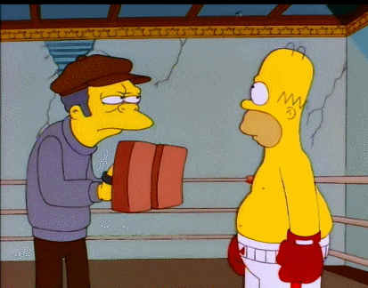 Homer Boxing GIFs - Get the best GIF on GIPHY