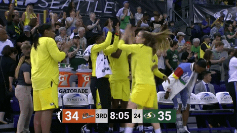 Happy Lets Go GIF by WNBA - Find & Share on GIPHY