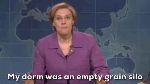My Dorm Was An Empty Grain Silo GIFs - Get the best GIF on GIPHY