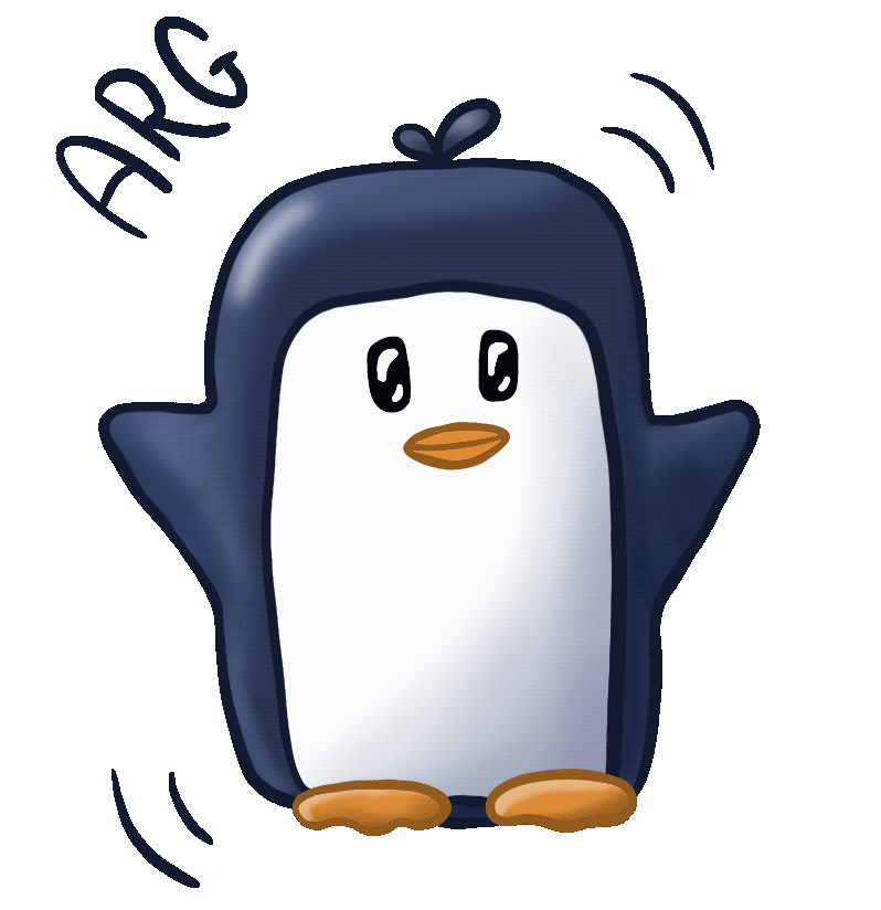 Fly Penguin Sticker by Angel Relations Group for iOS & Android | GIPHY