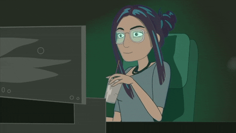 Girl Nerd GIFs - Get the best GIF on GIPHY