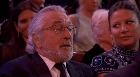Robert De Niro GIF by BAFTA - Find & Share on GIPHY