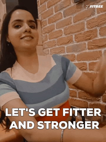 Get Fit We Got The Power GIF by Fitbee - Find & Share on GIPHY