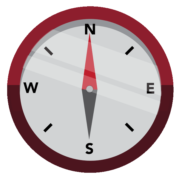 Compass Campusbeautiful Sticker by Eastern Kentucky University for iOS ...