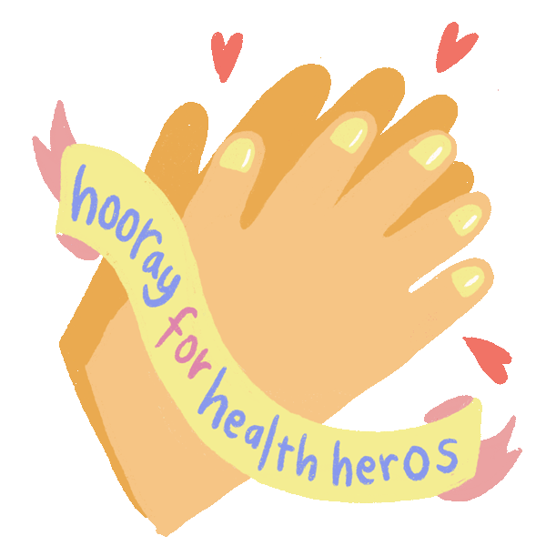 Clap Thanks Sticker by curly_mads for iOS & Android | GIPHY