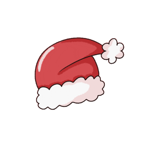 Real Santa Hat Gif