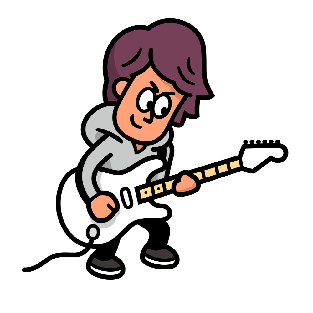 Guitar Player Rock By Naeleck Find And Share On Giphy