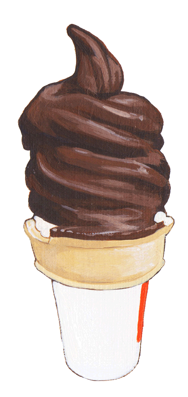 Chocolate Ice Sticker by haenaillust for iOS & Android | GIPHY