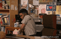 Funny Folding Chair Gif