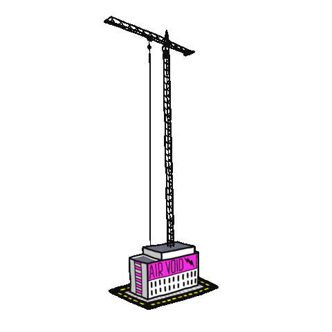 High Rise Art Sticker by AIRVOID for iOS & Android | GIPHY