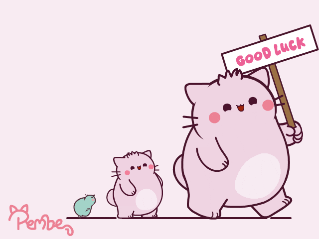 Pembe The Pink Cat GIFs on GIPHY - Be Animated