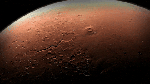Planet Mars Animated Gif