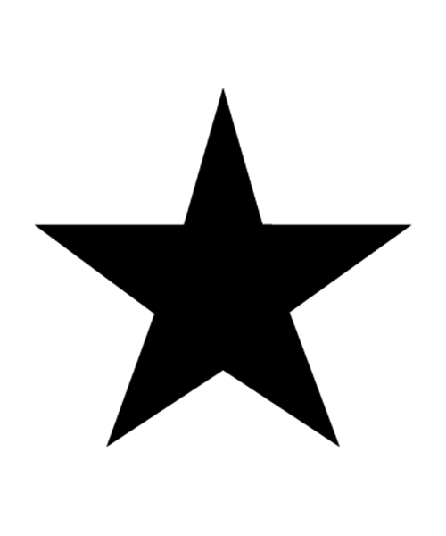 Black Star Sticker by High Moon Studio for iOS & Android | GIPHY