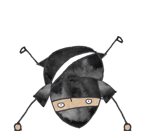 Happy Dancing Ninja Sticker by HITRECORD for iOS & Android | GIPHY