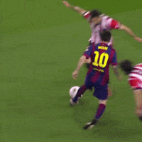 Messi Dribbling Gif