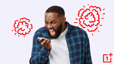 Anger Shouting GIF by OnePlus - Find & Share on GIPHY