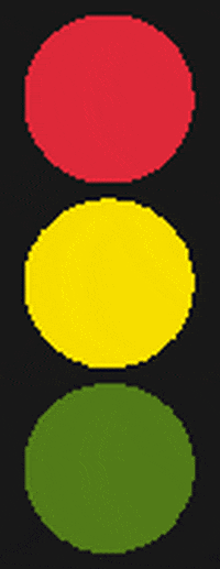 Flashing Yellow Light Gif