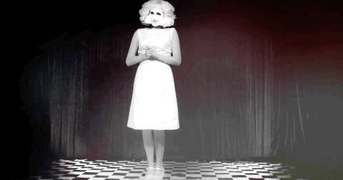 Lady In The Radiator Gif