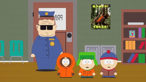 Officer Barbrady Nothing To See Here