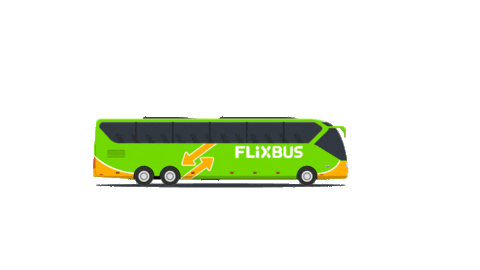 Trip Bus Sticker by FlixBus for iOS & Android | GIPHY