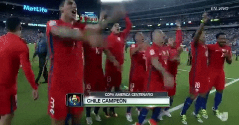 New trending GIF tagged celebrate argentina chile ca2016… | Trending Gifs