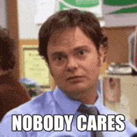 Who Cares Animated Gif
