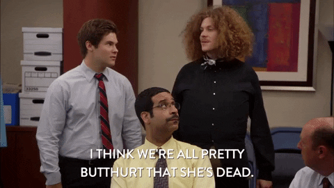 Butthurt Workaholics Meme