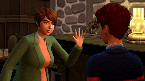 Wave Flirting GIF by The Sims - Find & Share on GIPHY