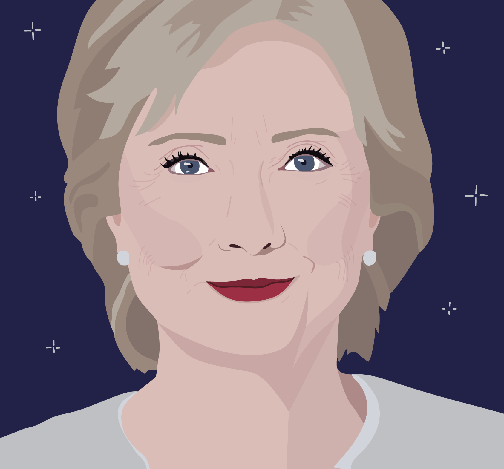 Hillary Clinton Wink GIF by Julie Winegard - Find & Share on GIPHY
