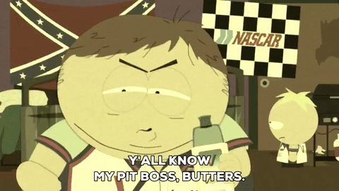 Eric Cartman Nascar GIF by South Park - Find & Share on GIPHY